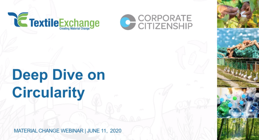 MCI Deep Dive in Circularity - Textile Exchange
