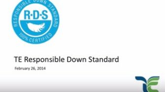 Responsible Down Standard - Textile Exchange