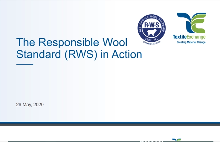 The Responsible Wool Standard (RWS) in Action - Textile Exchange