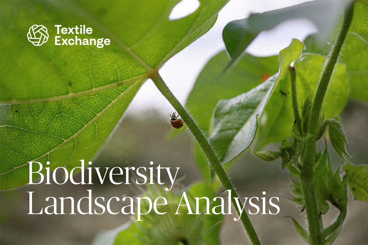 Biodiversity Landscape Analysis - Textile Exchange