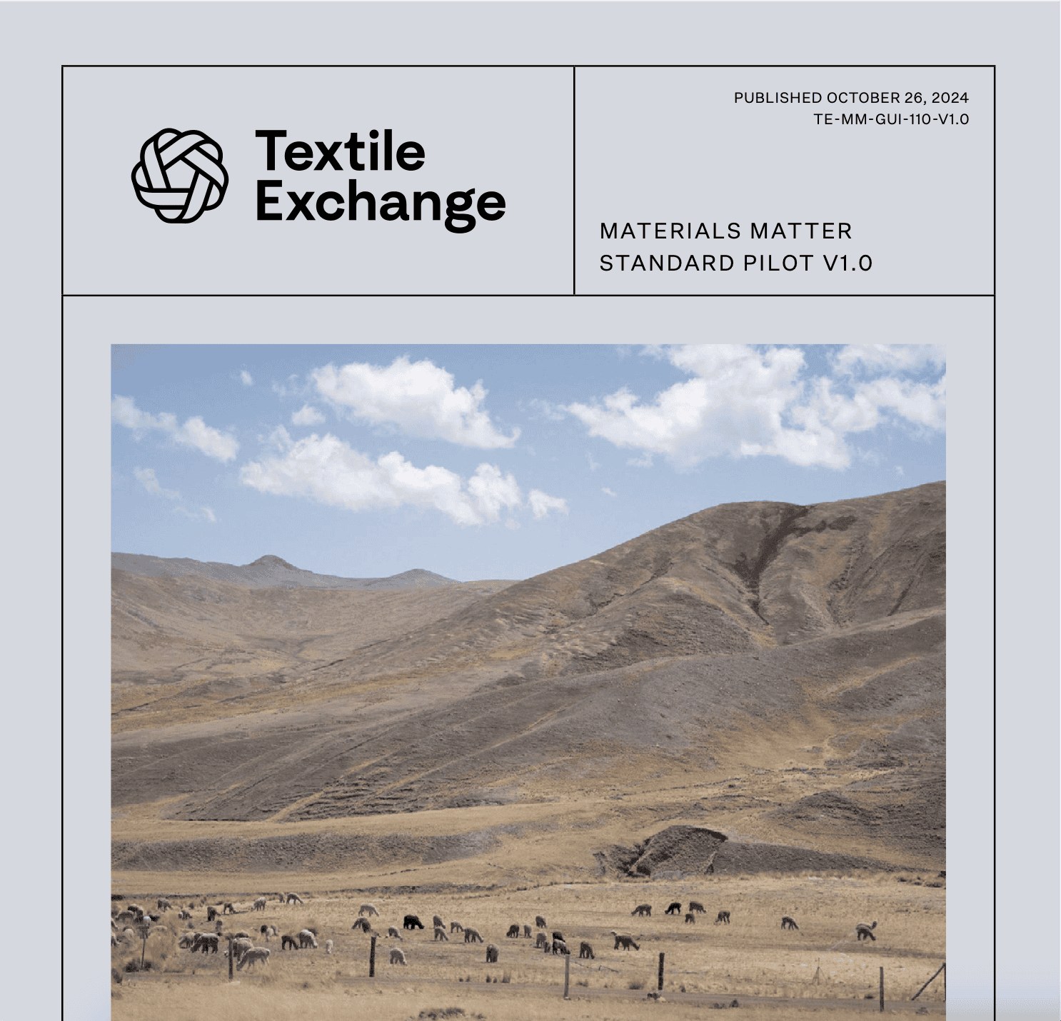 TE-MM-GUI-110-V1.0 Monitoring, Evaluation and Learning for the Materials Matter Standard ...