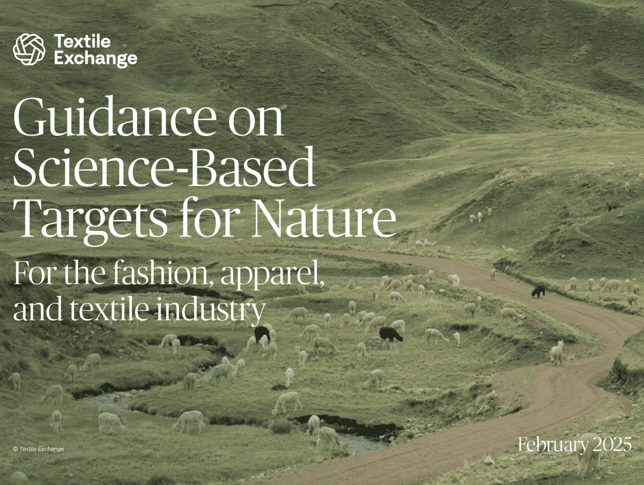Guidance on Science-Based Targets for Nature - Textile Exchange