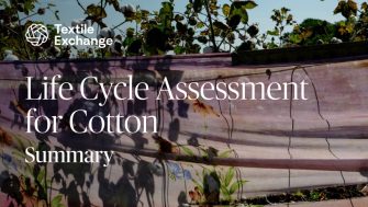 Cotton Life Cycle Assessment (LCA) study - Textile Exchange