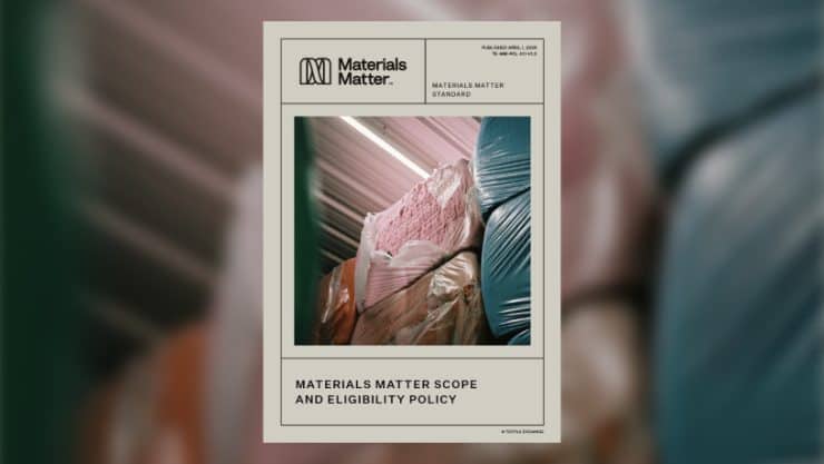 Materials Matter Standard - Textile Exchange