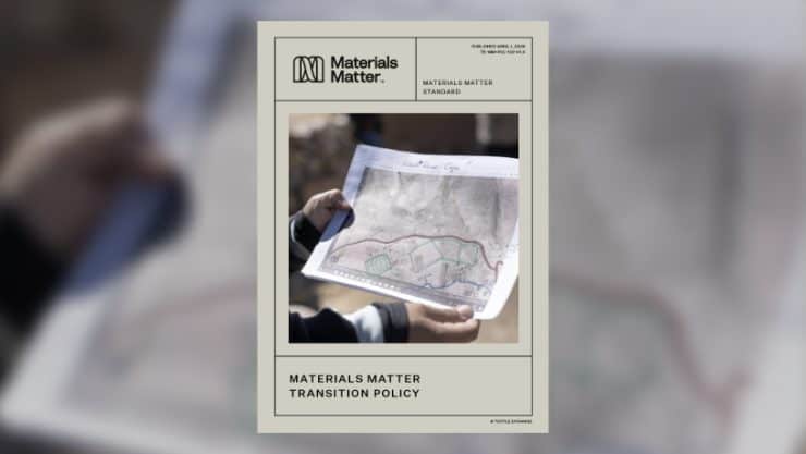 Materials Matter Standard - Textile Exchange
